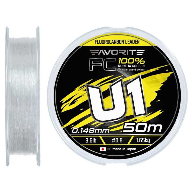 Valas Favorite U1 Fluorocarbon 50m. - Žvejo kultas