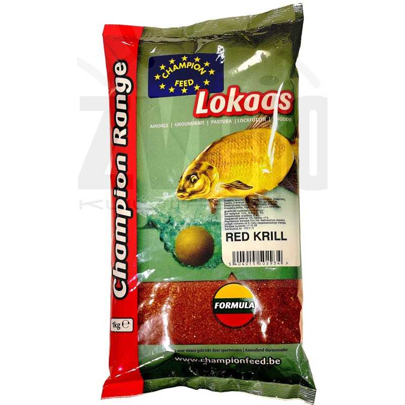 Jaukas Champion Feed 1kg Red Krill NEW 2026 - Žvejo kultas